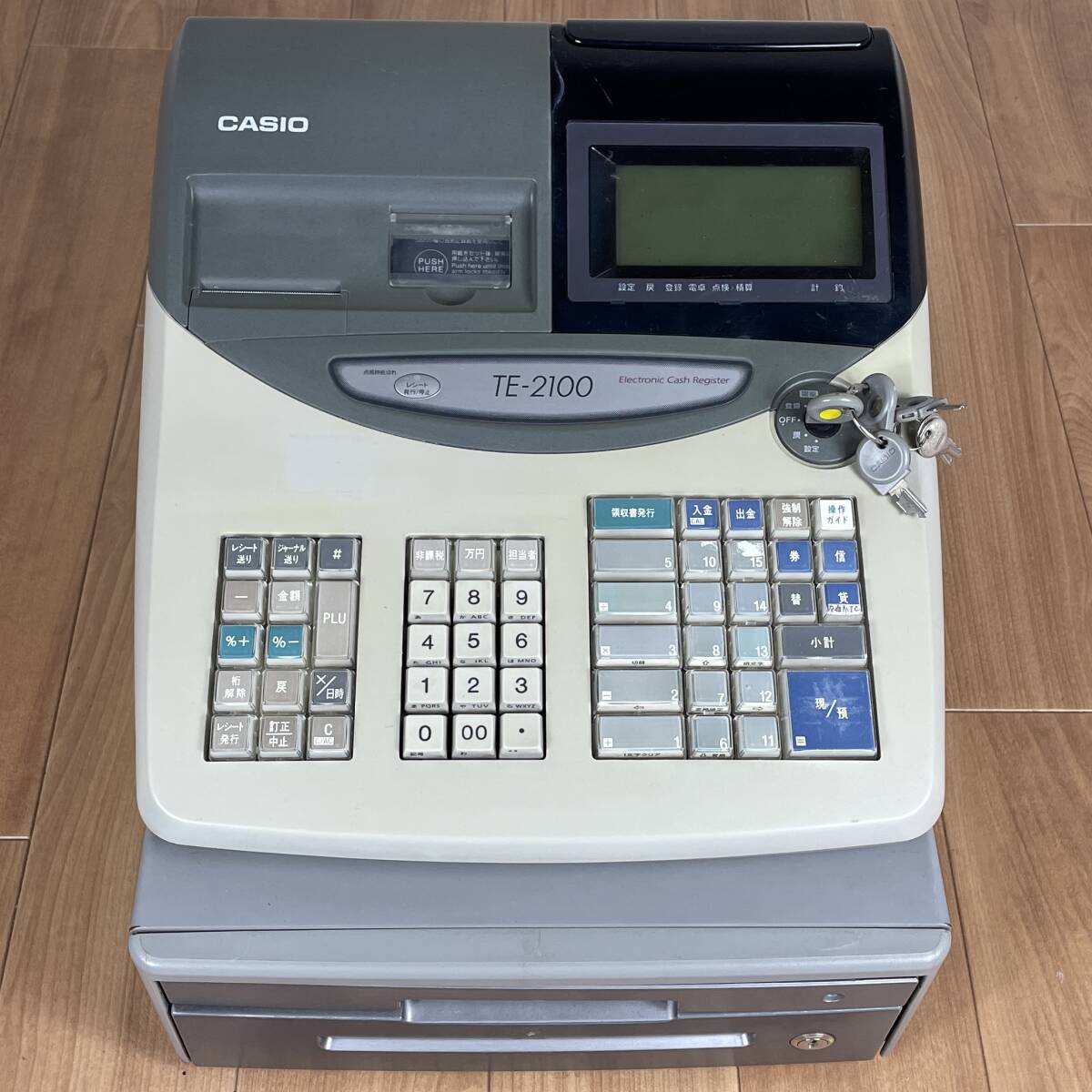 【やや傷や汚れあり】CASIO TE-2100 15S グレーの落札情報詳細 - Yahoo!オークション落札価格検索 オークフリー