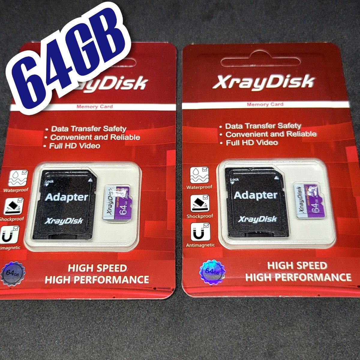 【未使用】【送料無料】マイクロSDカード 64GB 2枚 class10 2個 microSD microSDXC マイクロSD 高速 XRAYDISKの落札情報詳細 - Yahoo ...