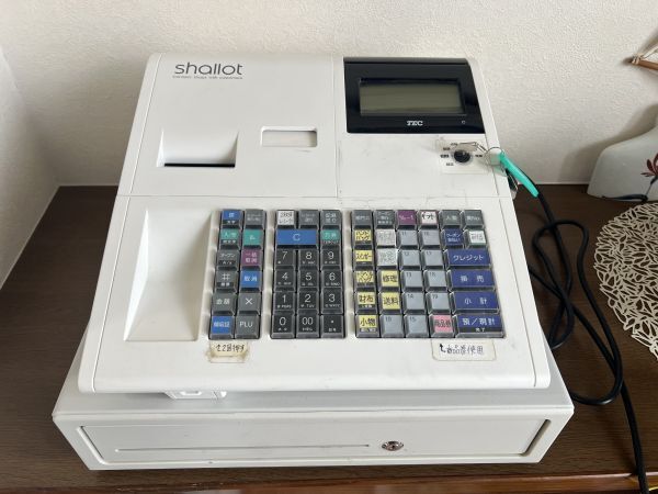 CL416 【動作品】TEC テック 電子レジスター MA-660 東芝 TOSHIBA レジ 会計 商業 レシート 領収書 初期未設定 現状 ...