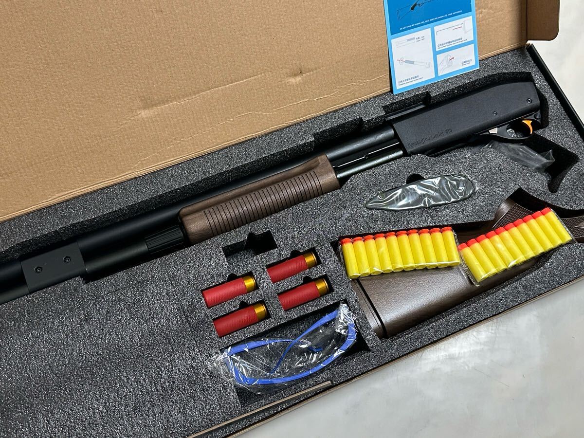【未使用】中華NERF M870タイプ 排莢（ライブカート）式ショットガン 検索：レミントン/Remingtonの落札情報詳細 - Yahoo ...