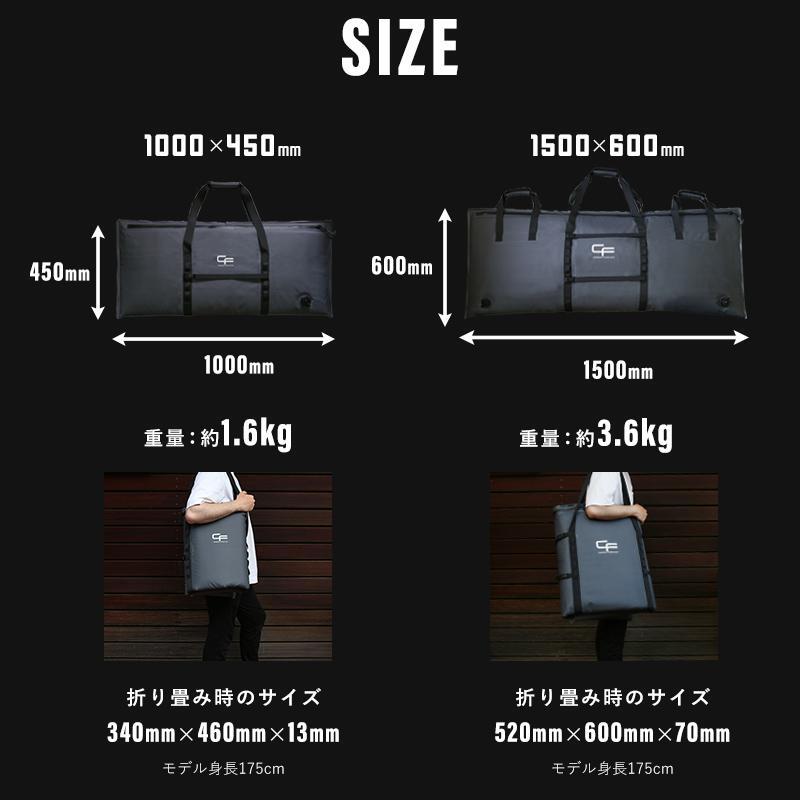 【未使用】CHONMAGE FISHING 保冷 断熱 フィッシング ソフトクーラー バッグ 1000×450mm クーラーボックス 大型 ...