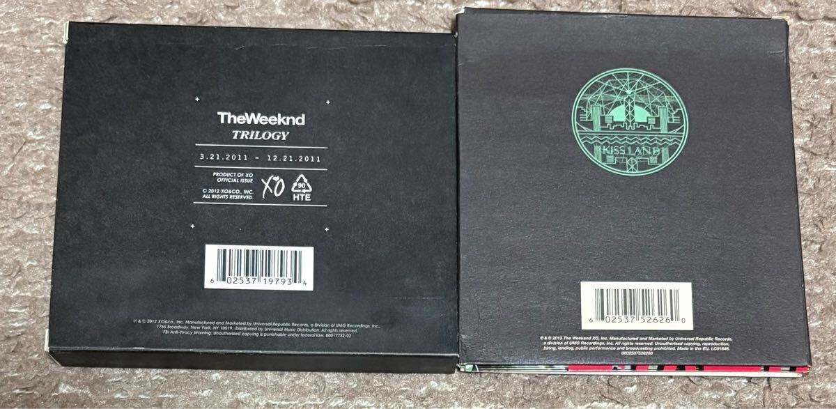 【やや傷や汚れあり】最安 The Weeknd CD Trilogy（3CD) /Kiss Land -Deluxe-（1CD)の落札情報詳細 - Yahoo!オークション落札価格検索 オークフリー