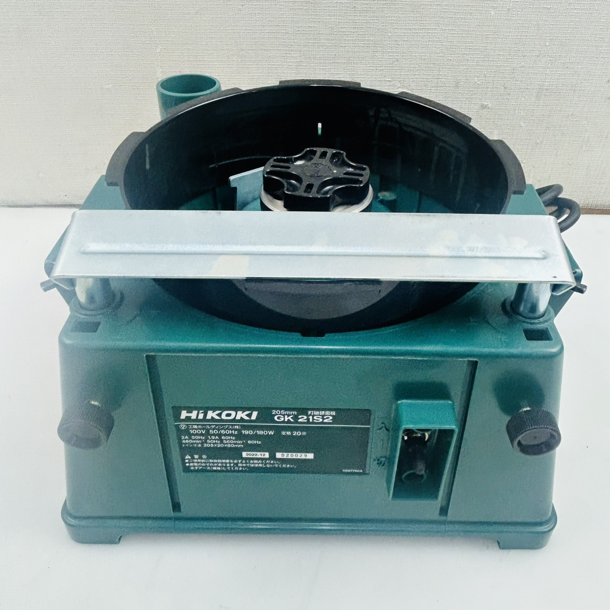 【やや傷や汚れあり】HiKOKI 205mm 刃物研磨機 GK21S2 換え砥石付 2022年製 日立工機 ハイコーキ 25C 北TK3の落札情報詳細 - Yahoo!オークション落札価格検索 ...