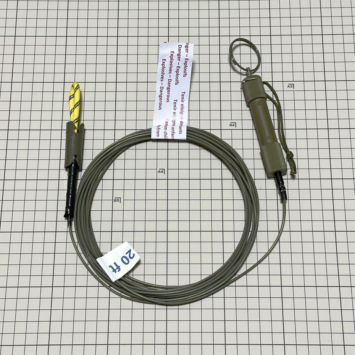 【未使用】実物 放出品 M81 M60 Inert Products製 Igniter Fuse イグナイターヒューズ SOF DELTA ...