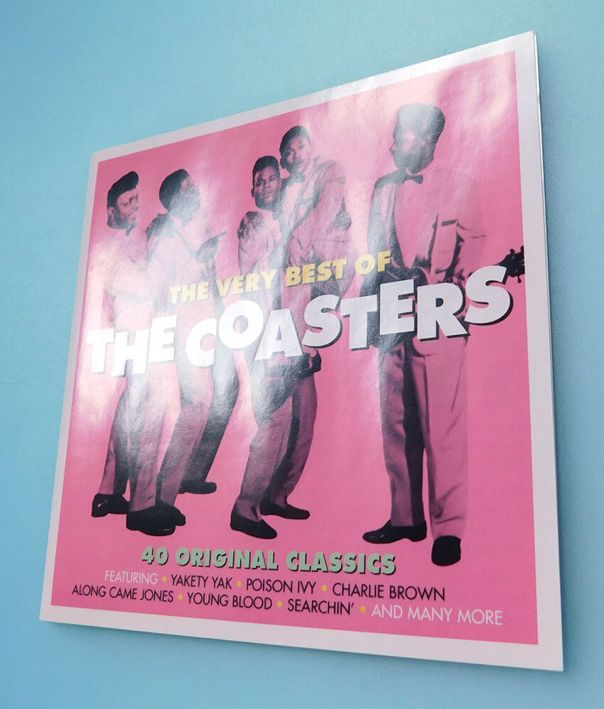 【やや傷や汚れあり】★2枚組CD ザ・コースターズ The very best of the Coasters 40 Original ...