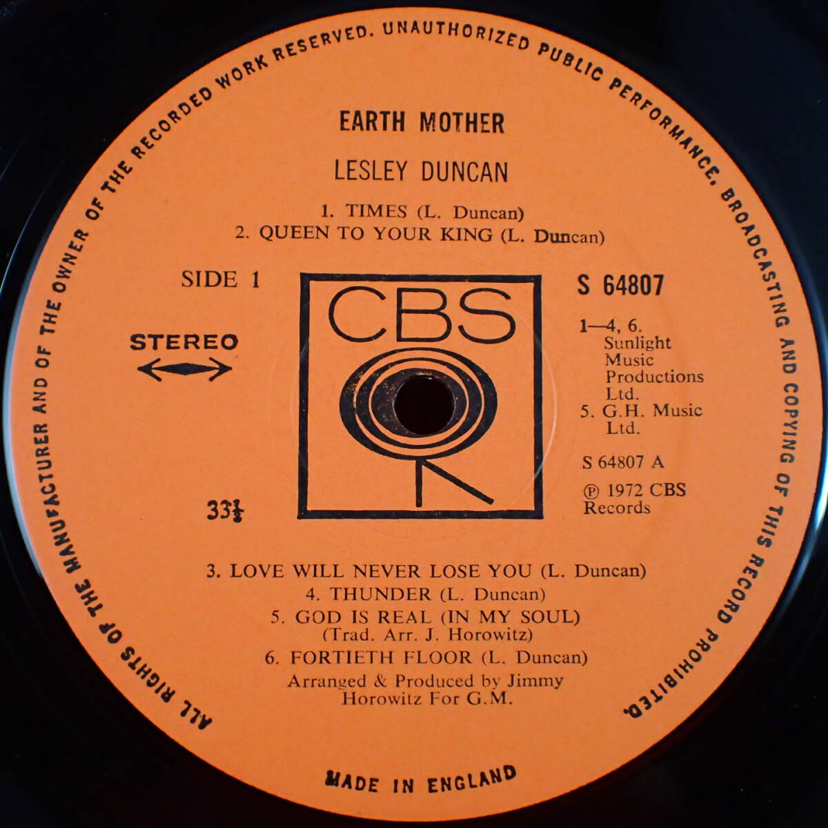 【目立った傷や汚れなし】送料無料★神洗浄【国宝級レア★幻のフィメール秘宝名盤★極美盤+初回マト★UKオリジナル CBS】★LESLEY ...