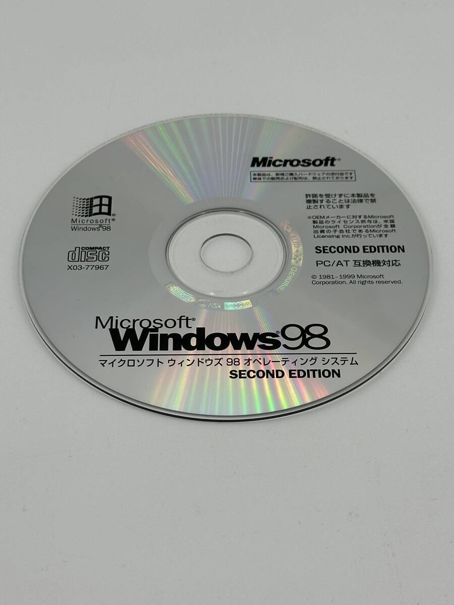 【やや傷や汚れあり】『送料無料』 Microsoft Windows 98 SE OEM 起動ディスク付き PC/AT互換機対応の落札情報詳細 - Yahoo!オークション落札価格検索 オークフリー