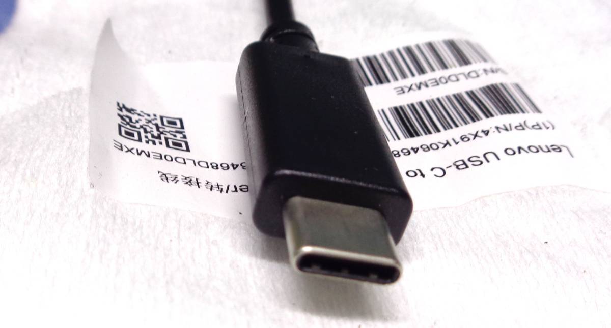 【未使用に近い】USB3.0Type-C－＞LAN変換 Lenovo USB-C to イーサネットアダプター RTL8153-04 ②の落札 ...