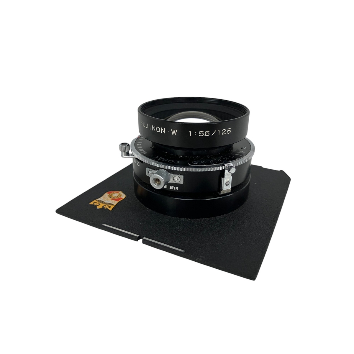 【全体的に状態が悪い】FUJI FUJINON W 5.6/125 COPAL for WISTA No.0 大判カメラ レンズ フジ ...