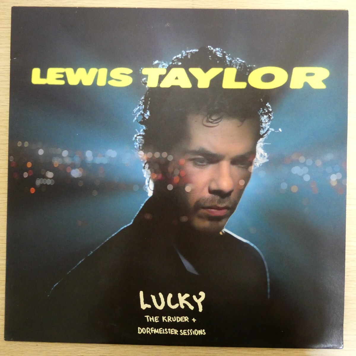 【やや傷や汚れあり】LP2497☆12インチ「Lewis Taylor / Lucky (The Kruder + Dorfmeister ...