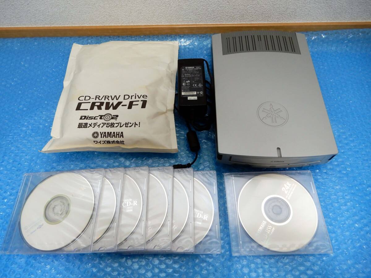 【全体的に状態が悪い】YAMAHA ヤマハ CRW-F1UX CD-R/RWドライブ Advanced AudioMASTER DiscT@2 USB外付け おまけ付 CRW-F1の落札情報 ...