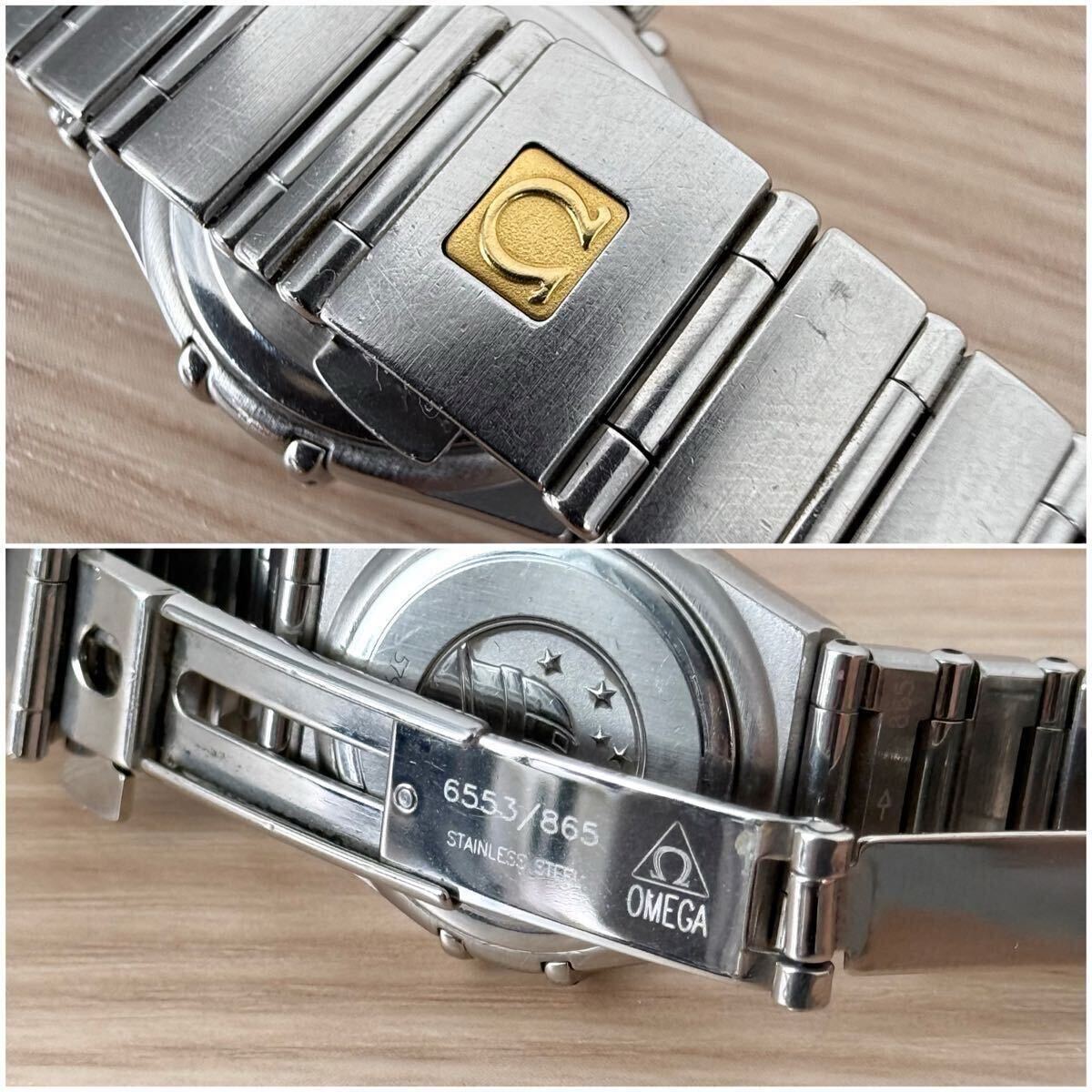 【やや傷や汚れあり】1円〜★稼動 良品 OMEGA オメガ コンステレーション ミニ 1562.30 白文字盤 QZ クオーツ クォーツ 腕時計 シルバー ホワイト レディースの落札情報詳細 ...