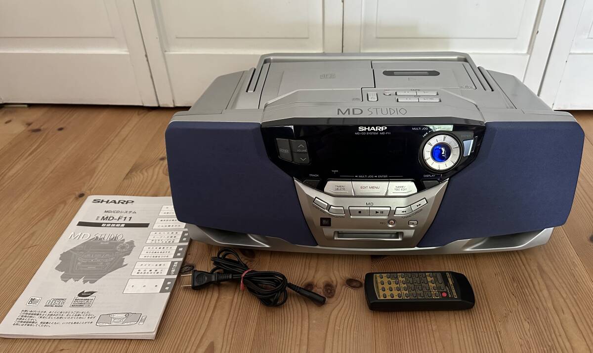 【やや傷や汚れあり】SHARP MD-STUDIO MD-F11 MD再生・TAPE再生・ラジオの落札情報詳細 - Yahoo!オークション落札価格検索 オークフリー