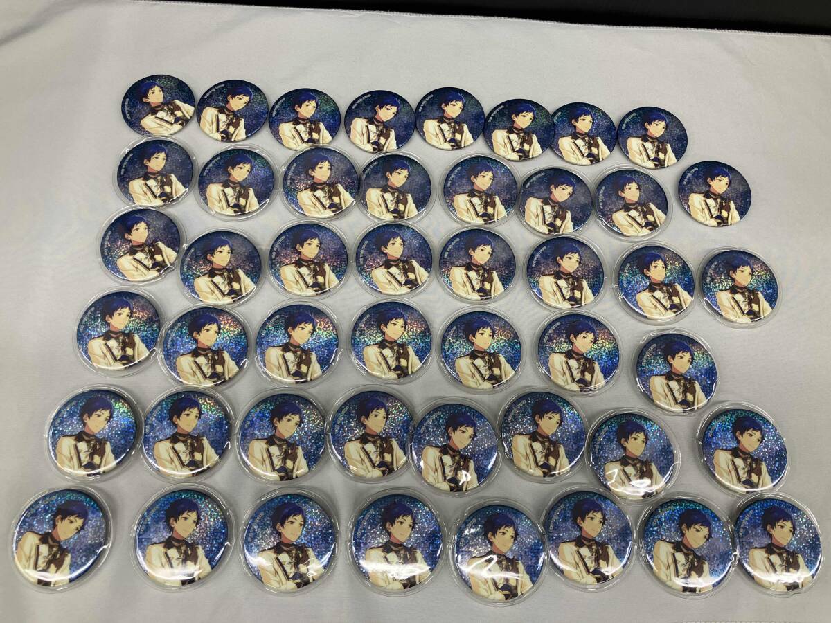 【やや傷や汚れあり】あんさんぶるスターズ 伏見弓弦 Shining Live Dream Star Live ホログラム 缶バッジ fine&QUARTET NIGHT ver ...