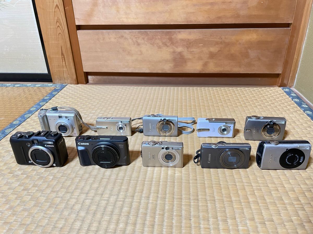 Canon キャノン PC2193 Power Shot SX410 IS デジタルカメラ ブラック【中古/現状品/通電確認OK/動作未確認 ...