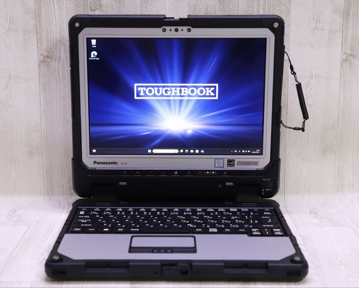 【傷や汚れあり】① Panasonic TOUGHBOOK CF-33 (CF-33ABHAQVJ)【Intel Core i5-7300U ...