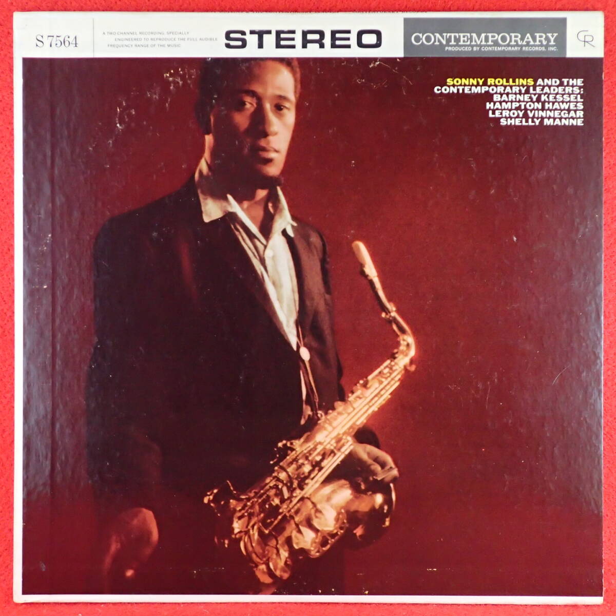 【やや傷や汚れあり】千円開始★神洗浄【超ギガレア★USオリジナル CONTEMPORARY 溝】★SONNY ROLLINS&THE ...