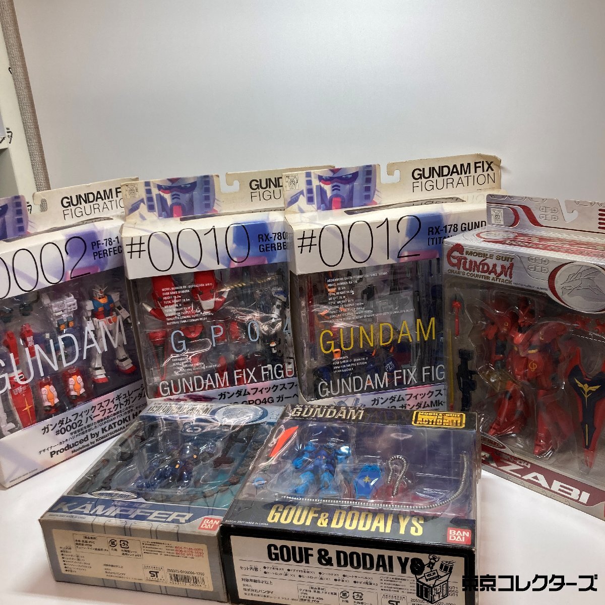 【やや傷や汚れあり】【HW56-66】【140サイズ】TFC 一騎当千 呂蒙子明 関羽雲長 孫策伯符 フィックス フィギュア 3点セット/※傷 ...