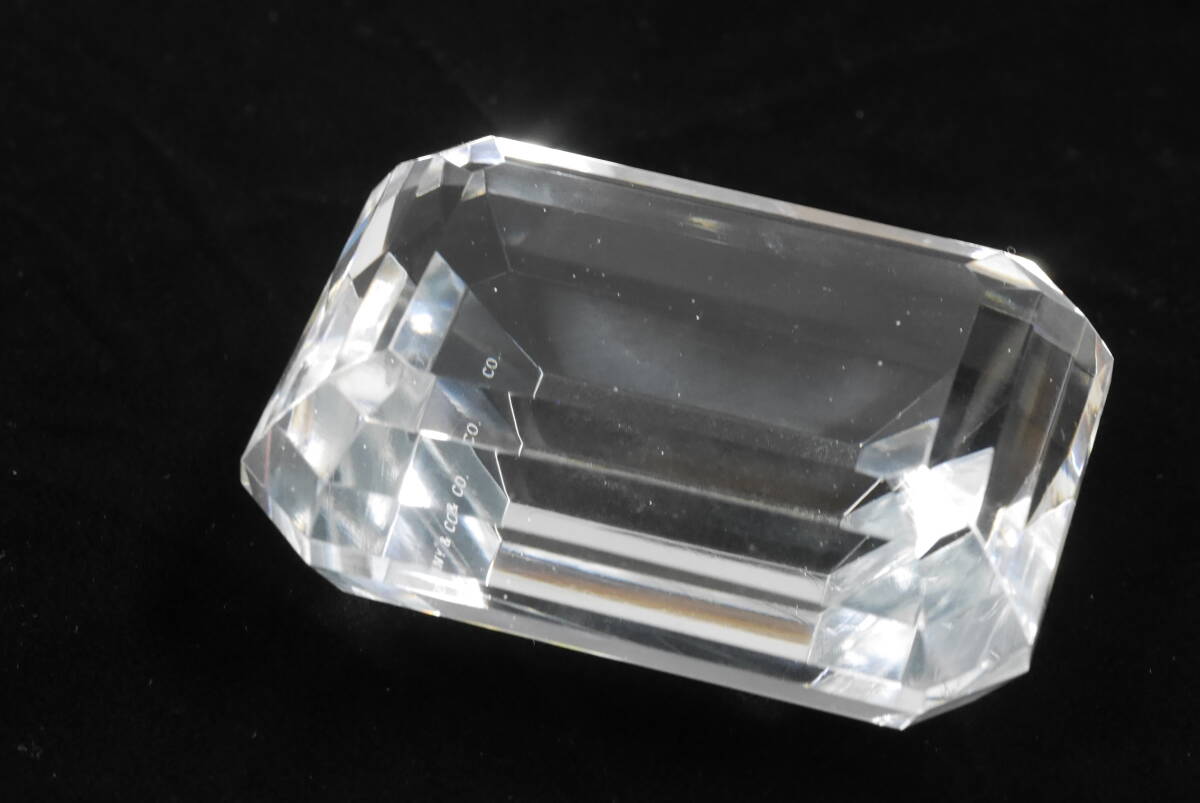 【目立った傷や汚れなし】168 TIFFANY ティファニー クリスマス エメラルドカット ペーパーウェイト 置物の落札情報詳細 ...