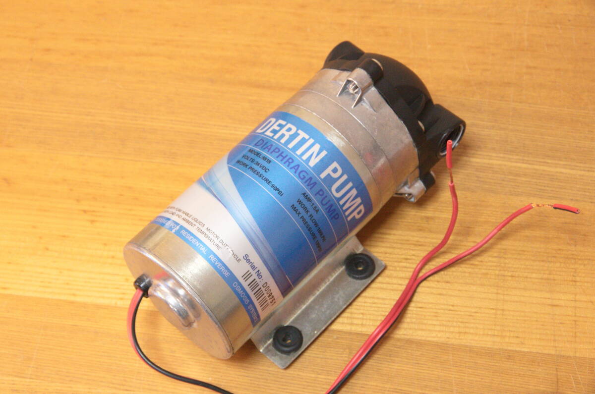 【傷や汚れあり】★中古 ROメンブレン加圧用 ダイヤフラムポンプ DERTIN PUMP MODEL:8818の落札情報詳細 - Yahoo ...