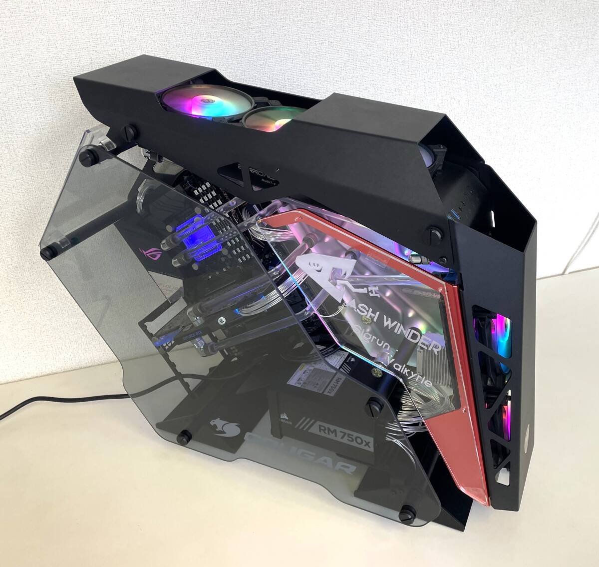 【やや傷や汚れあり】 COUGAR/ゲーミングPC/ASH WINDER/SIGRUN VALKYRIE/デスクトップ/パソコン/eスポーツ ...