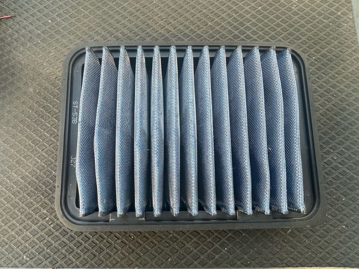 【目立った傷や汚れなし】BLITZ トヨタ エアフィルター エアクリ 純正交換タイプ ST-53B 低走行距離 ウイッシュ イスト ブリッツ SUS POWER AIR FILTER LMの ...