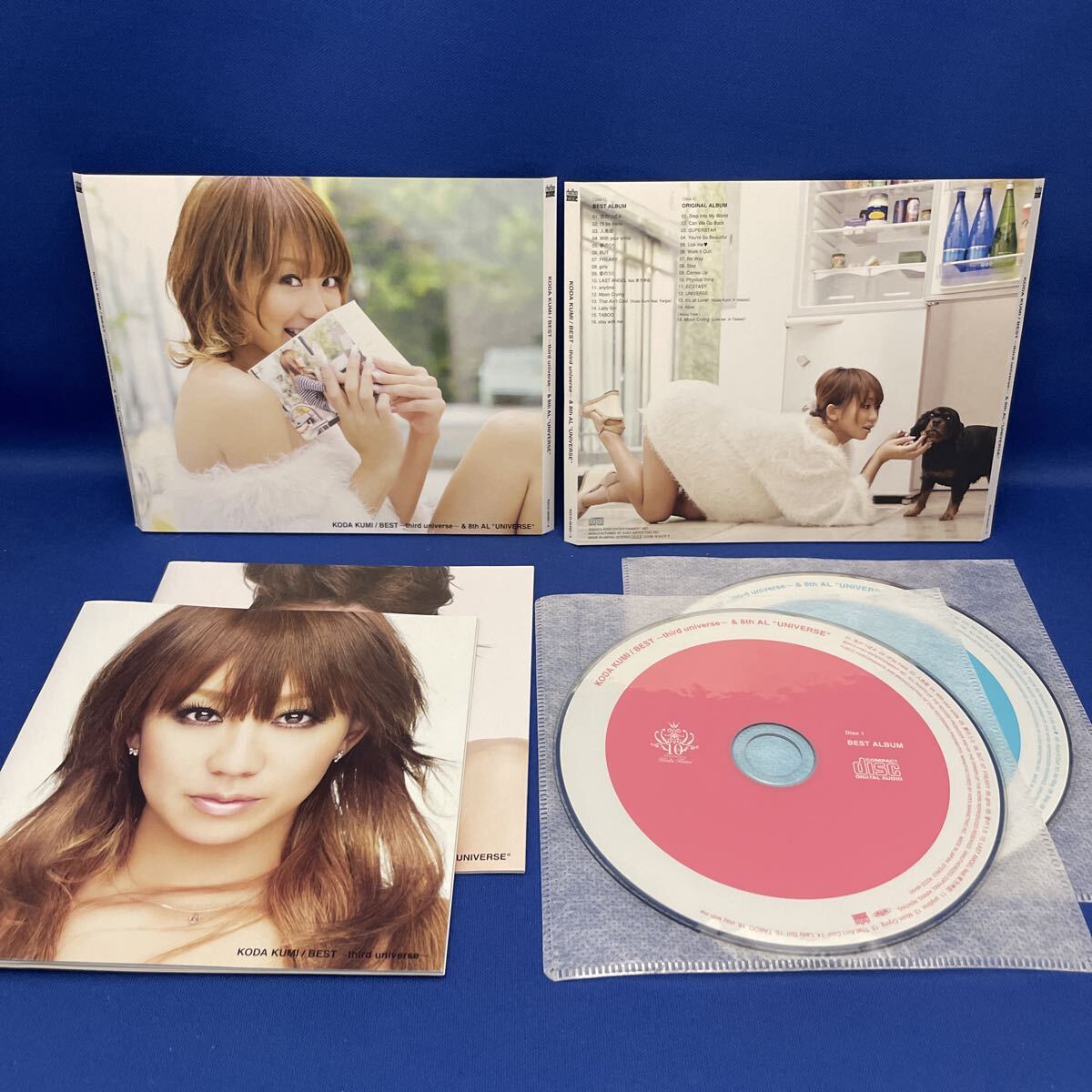 【やや傷や汚れあり】【ケース無し】倖田來未 BEST third universe & 8th AL UNIVERSE / アルバム CD / RZCD46493〜4の落札情報詳細 ...