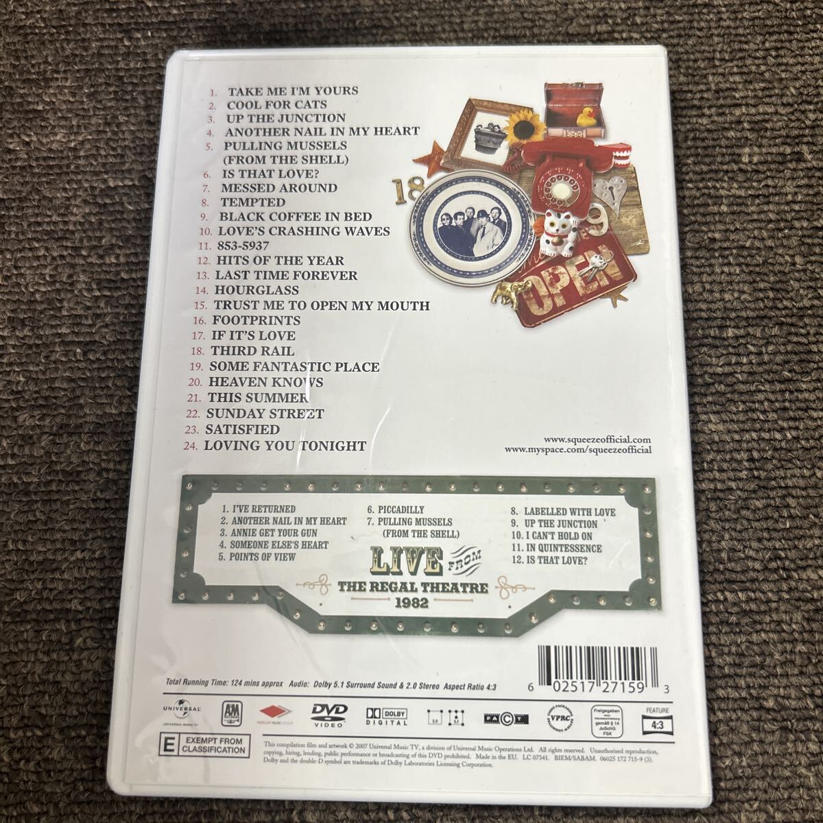 【傷や汚れあり】スクイーズ SQUEEZE ESSENTIAL SQUEEZE DVD エッセンシャル スクイーズ LOVE 1982年の落札 ...