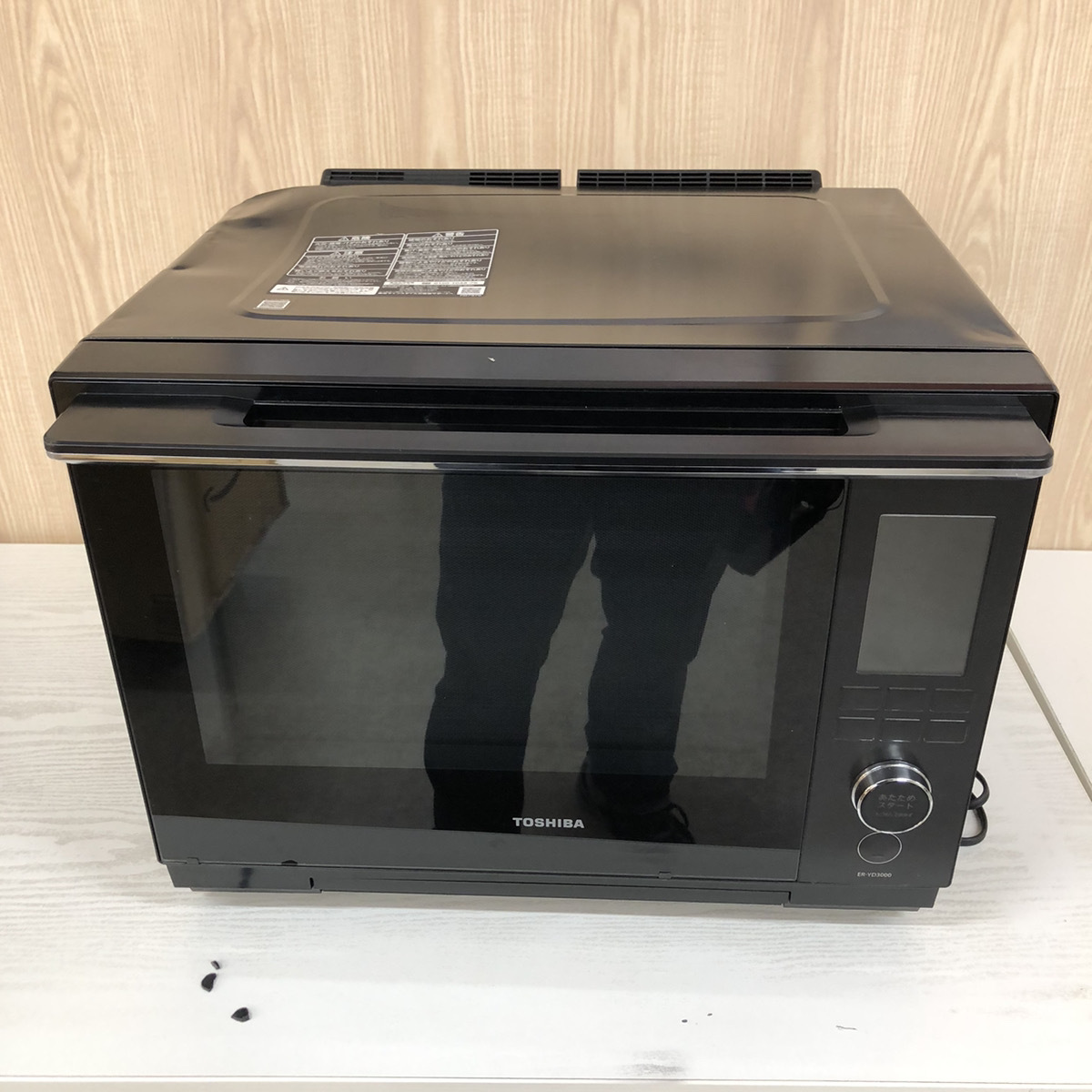 【傷や汚れあり】東芝 ER-YD3000(K) オーブンレンジ 石窯ドーム 30L グランブラック ERYD3000(K)の落札情報詳細 - Yahoo!オークション落札価格検索 オークフリー