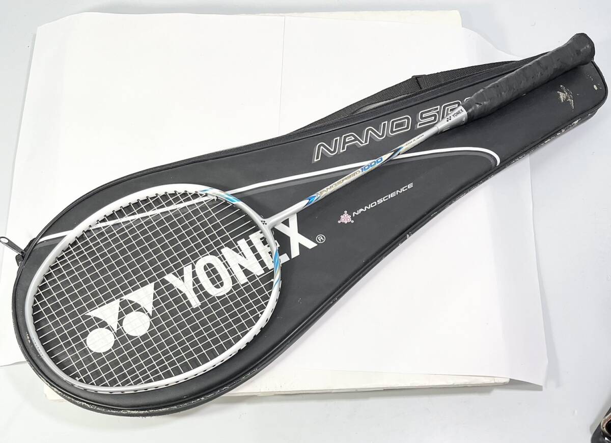 【やや傷や汚れあり】【中古】ヨネックス NANOSPEED 7000 バドミントンラケット ナノスピード 3UG5 YONEXの落札情報詳細 ...