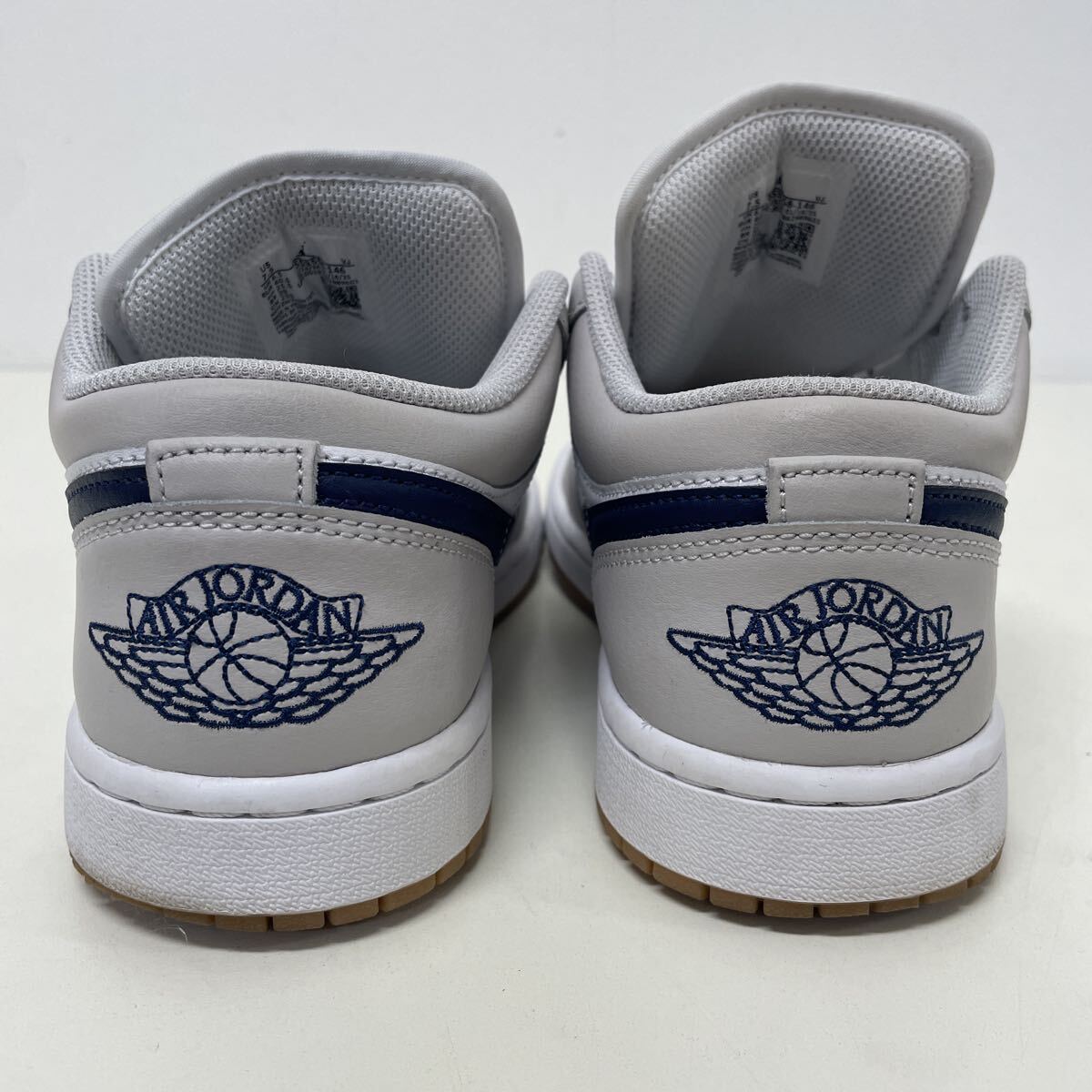【目立った傷や汚れなし】NIKE ナイキ AIR JORDAN 1 LOW エアジョーダン 553558-146 25.5cm ホワイト ...