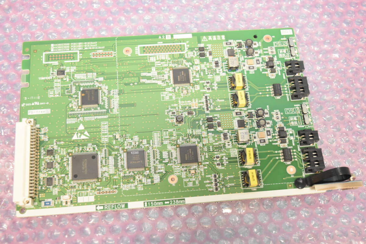 【目立った傷や汚れなし】SAXA/サクサ PLATIA/プラティア 2デジタル局線ユニット 【2BRI-01A】 M-1701(1003) の ...