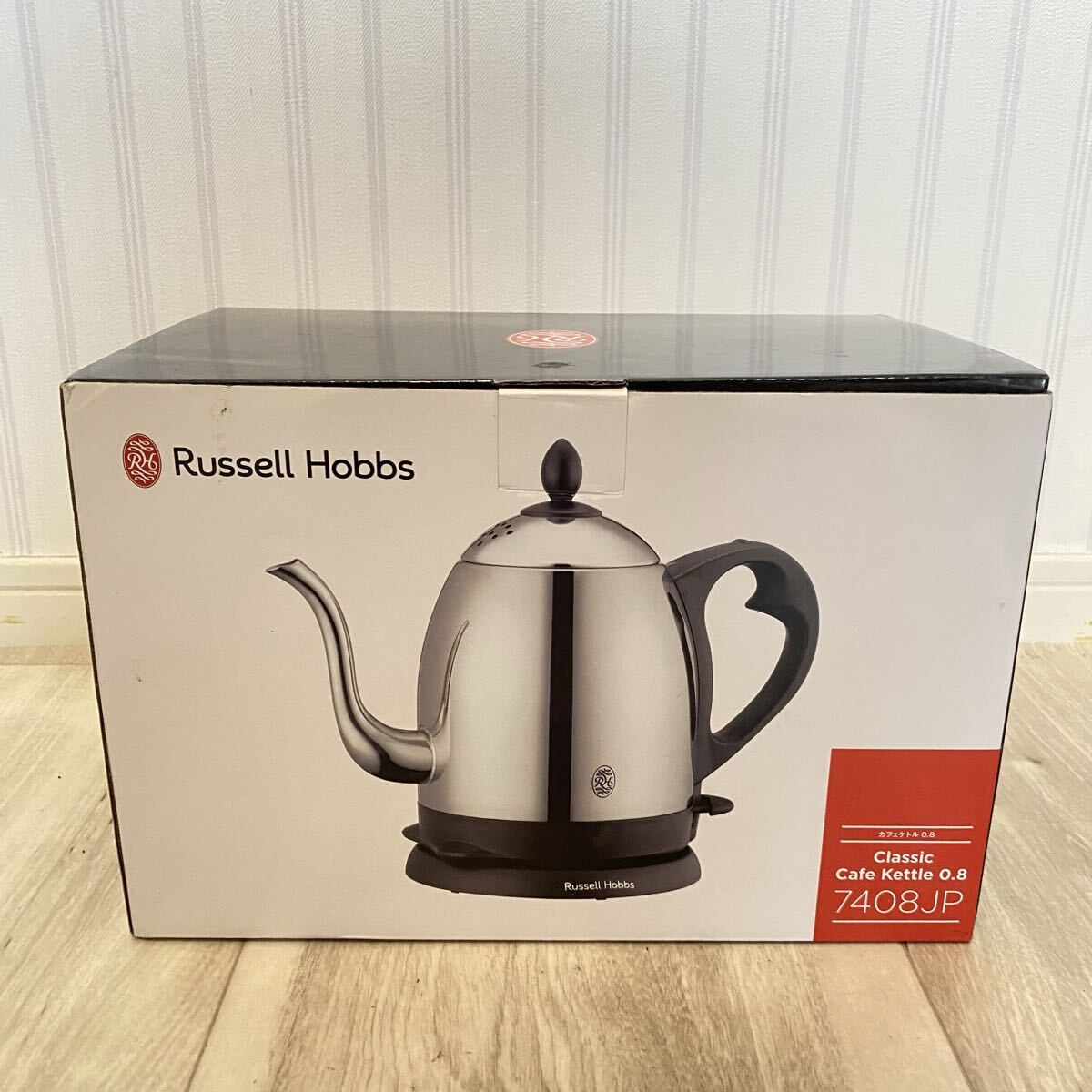 【やや傷や汚れあり】Russell Hobbs ラッセルホブス カフェケトル 7408JP 容量0.8L シルバー ステンレス 2016年製 電気ケトル 除菌 清掃済み 通電確認済みの落札情報 ...