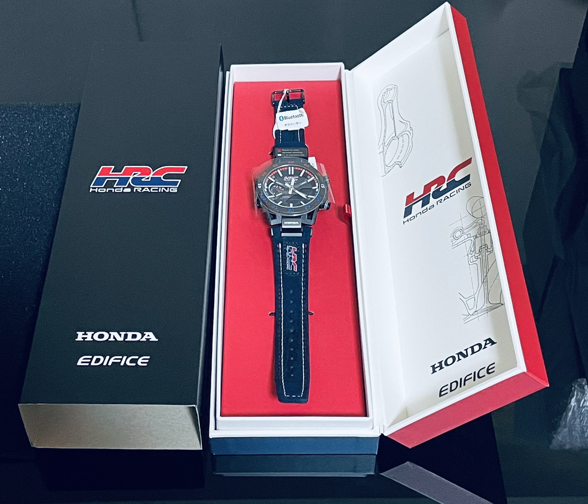 【未使用】【新品】【即納】 カシオ エディフィス ECB-2000HR-1AJR Honda Racingコラボレーションモデル 腕時計 ...
