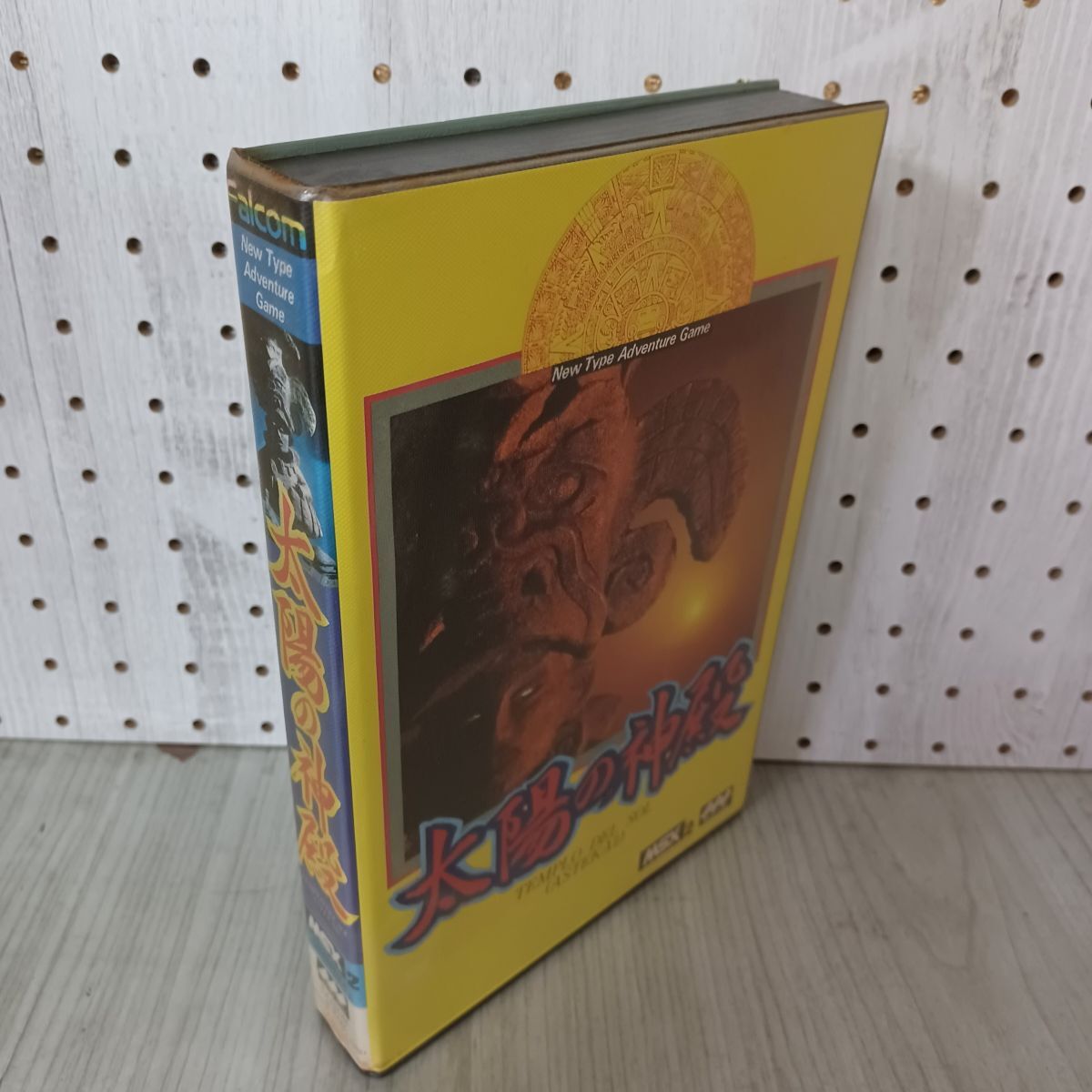 【やや傷や汚れあり】MSX2 ROMソフト 太陽の神殿 アステカ2 ASTEKAII Falcom 日本ファルコム 箱 説明書付き 動作未確認 ...