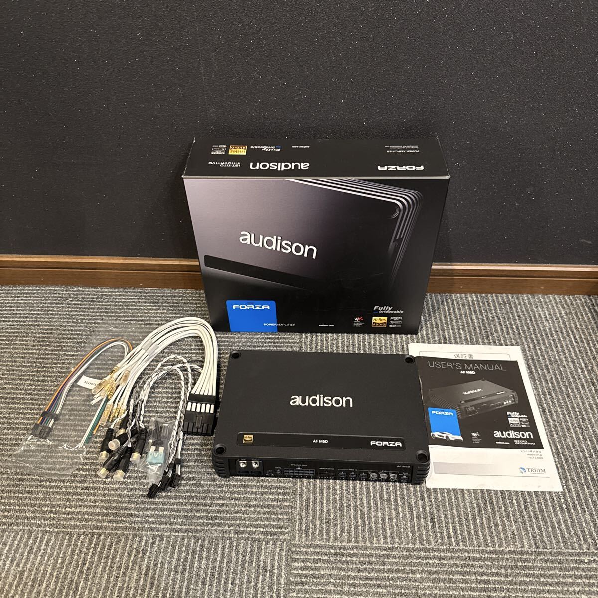 【未使用に近い】audison オーディソン AF M6D 6chパワーアンプ Forzaの落札情報詳細 - Yahoo!オークション落札価格 ...