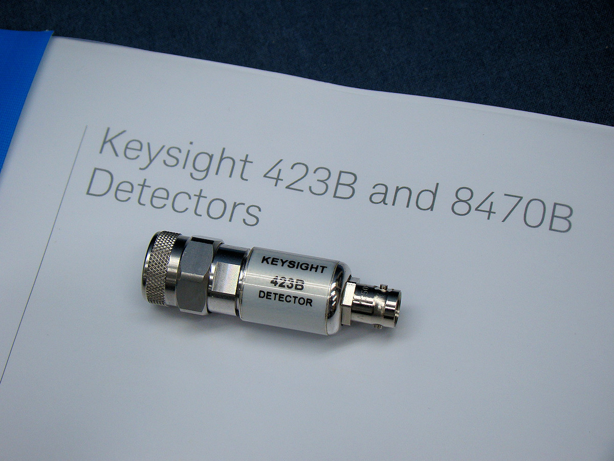 Keysight キーサイト agilent アジレント 423B 検波器 ローバリア ショットキー ダイオード ディテクタ 中古の落札情報 ...