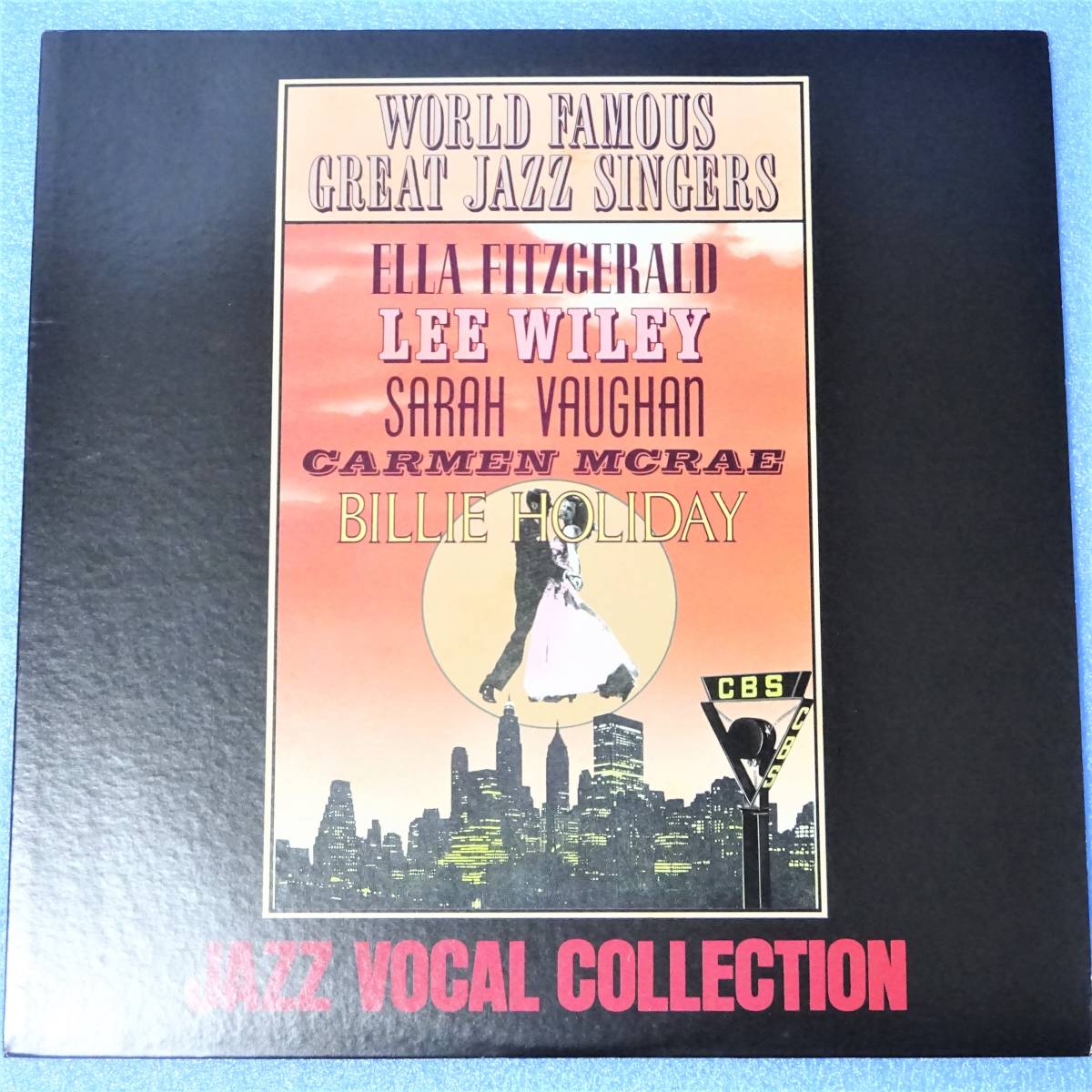 12' LP【JAZZ】ジャズ・ボーカル・コレクション WORLD FAMOUS GREAT JAZZ SINGERS / JAZZ ...