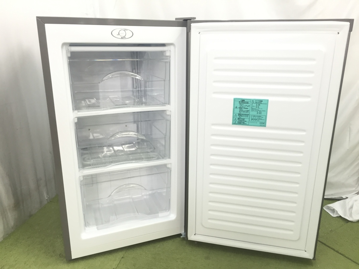 美品 タンスのゲン 1ドア冷凍庫 60L シルバー 直冷式 庫内温度調節ダイヤル付き 2018年製 TQF-0160SL T07154Sの落札情報詳細 - Yahoo!オークション落札価格検索 ...