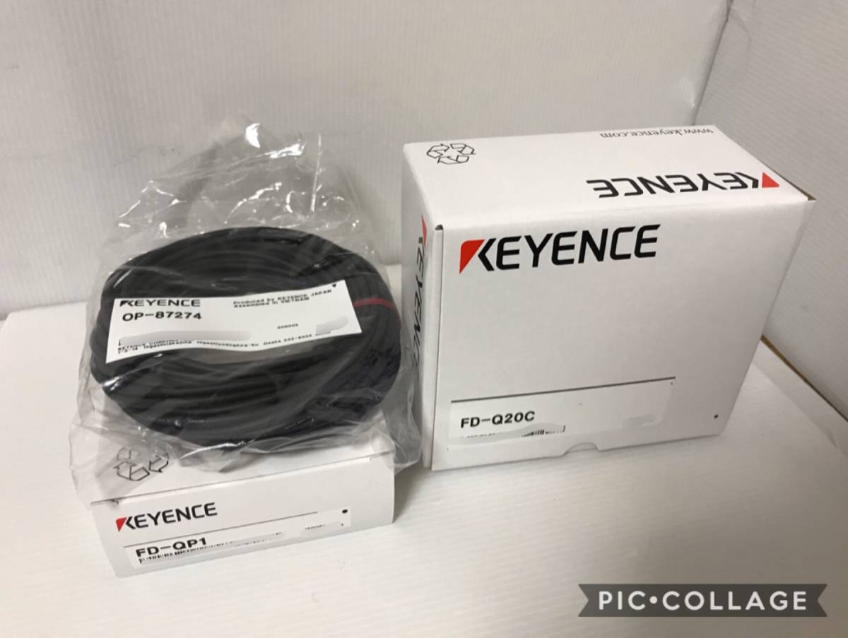 【新品】【送料無料】【新品・未使用】キーエンス KEYENCE FD-Q20C + FD-QP1 + OP-87274 クランプオン式流量 ...