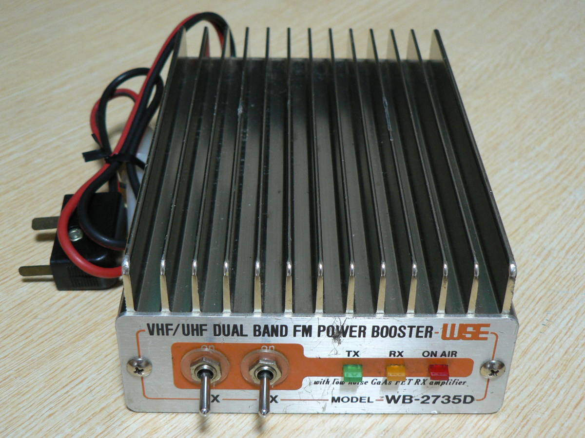 ★WSE VHF/UHFデュアルバンドFMパワーブースター WB-2735D ★の落札情報詳細 - Yahoo!オークション落札価格検索 オークフリー