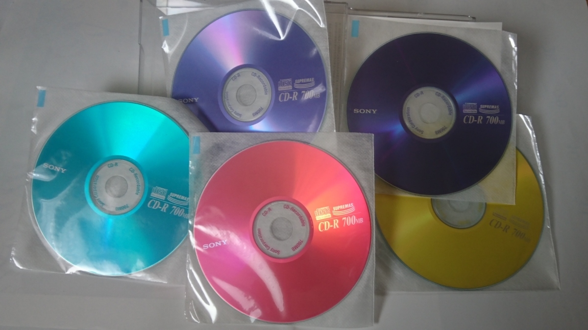 SONY CD-R SUPREMAS 700MB 録音用 5枚セット 送料込みの落札情報詳細 - Yahoo!オークション落札価格検索 オークフリー