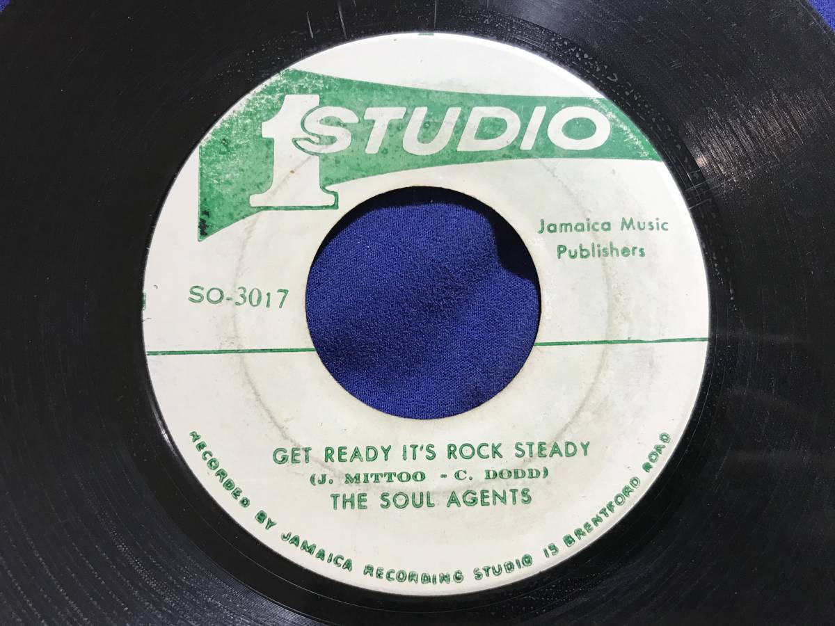 THE SOUL AGENTS / GET READY ITS ROCK STEADY & BOP&THE BELTONES / SMILE ...