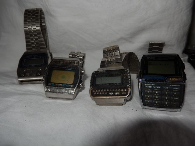 レア品：SEIKO アラームクロノグラフC439-5000 デジタルクウォーツA259-5090：CASIO 52QS-14,DBC-1500 ...