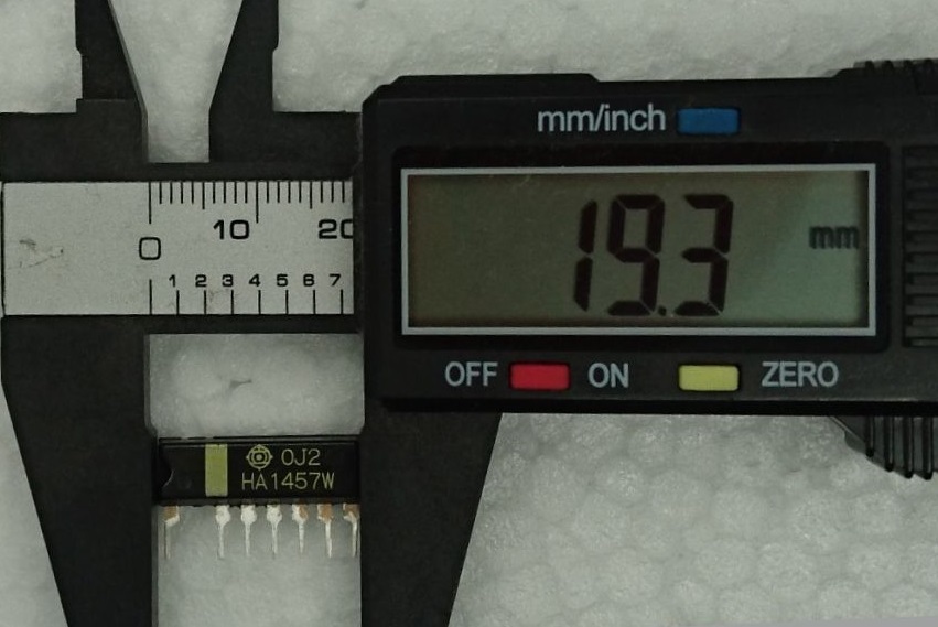 【新品】日立 プリアンプ用IC HA1457W 1個 （在庫限り）の落札情報詳細 - Yahoo!オークション落札価格検索 オークフリー