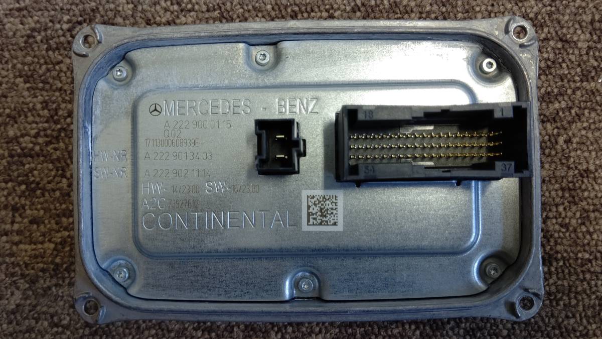 【中古】ベンツ Mercedes-Benz Cクラス W205 ヘッドライト バラスト A2229000115（管P009）の落札情報詳細 ...