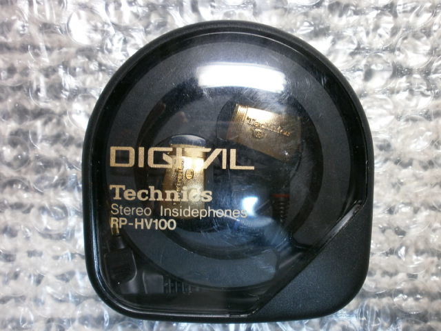 [JUNK] Technics RP-HV100 ビンテージ イヤホン テクニクス ※ノークレーム、ノーリターン、ノーキャンセルでお願いします ...
