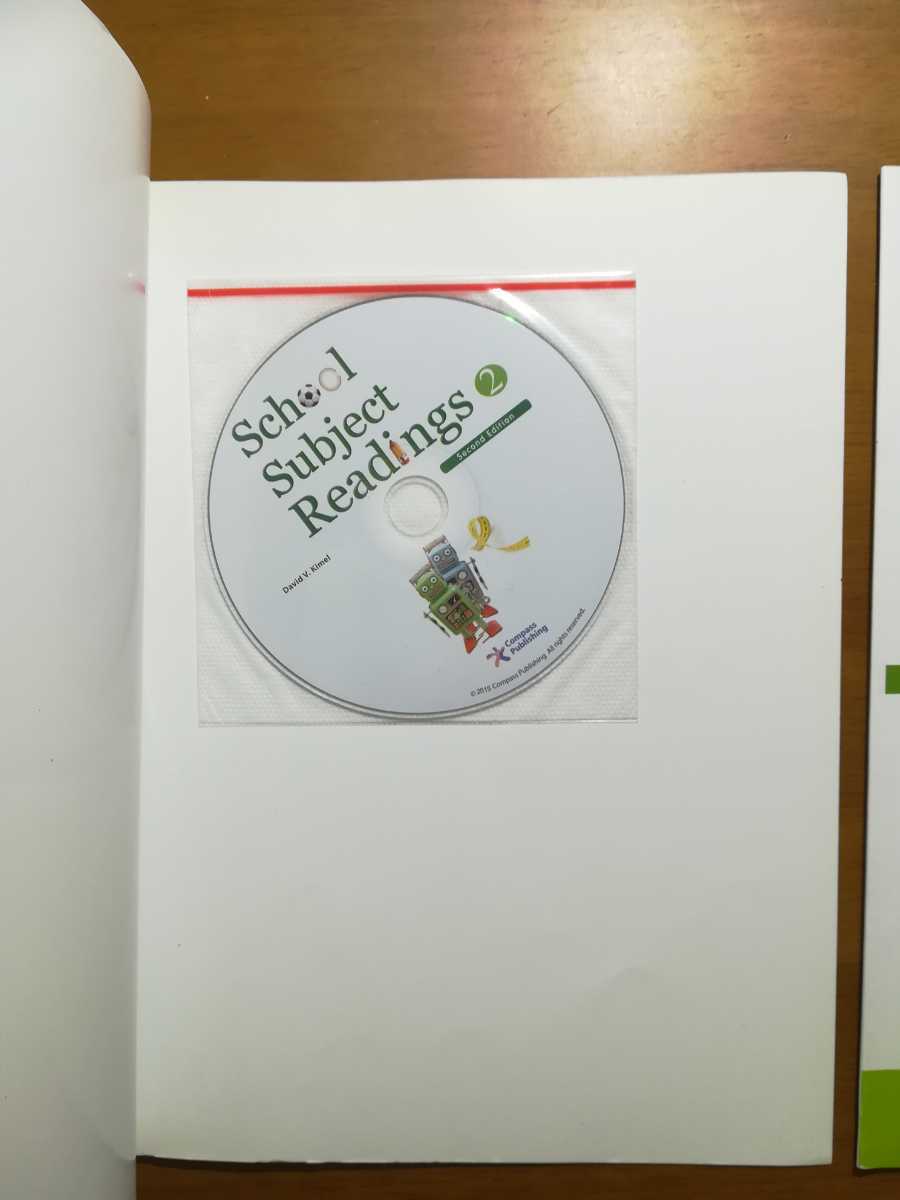 英語テキスト★School Subject Readings 2 Second Edition ★ワークブックとCD付き★定価2,970円の ...