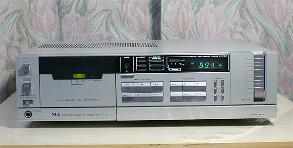 希少 NEC V-111 ステレオカセットレシーバー ベルト交換 動作確認済み♪///の落札情報詳細 - Yahoo!オークション落札価格検索 オークフリー