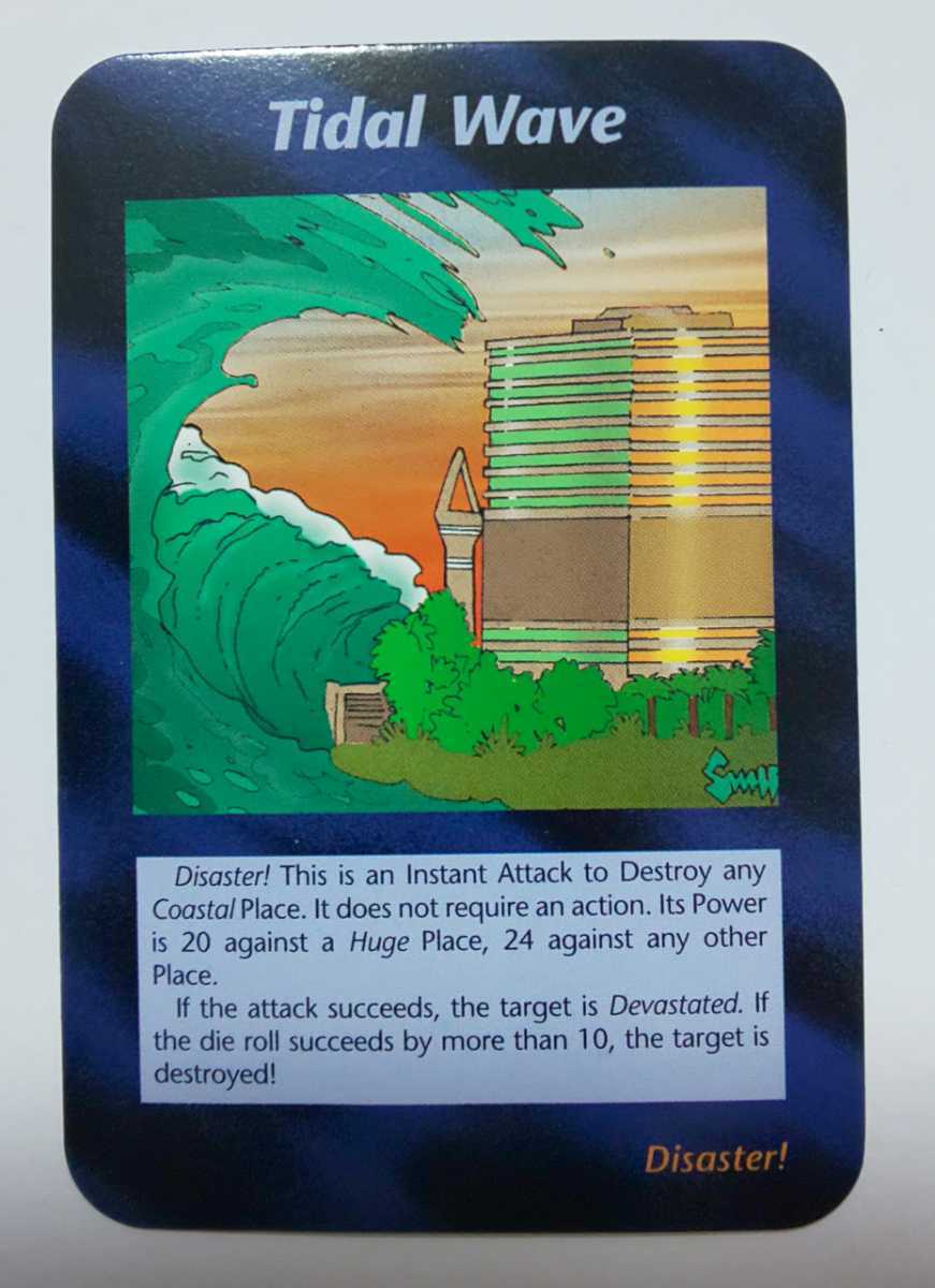 【人気】イルミナティカード Tidal Wave 津波 Illuminati Card の落札情報詳細 - Yahoo!オークション落札価格 ...